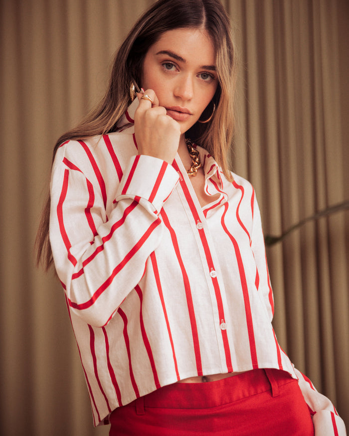 The Crete Linen Shirt - Pico – Dandy Del Mar