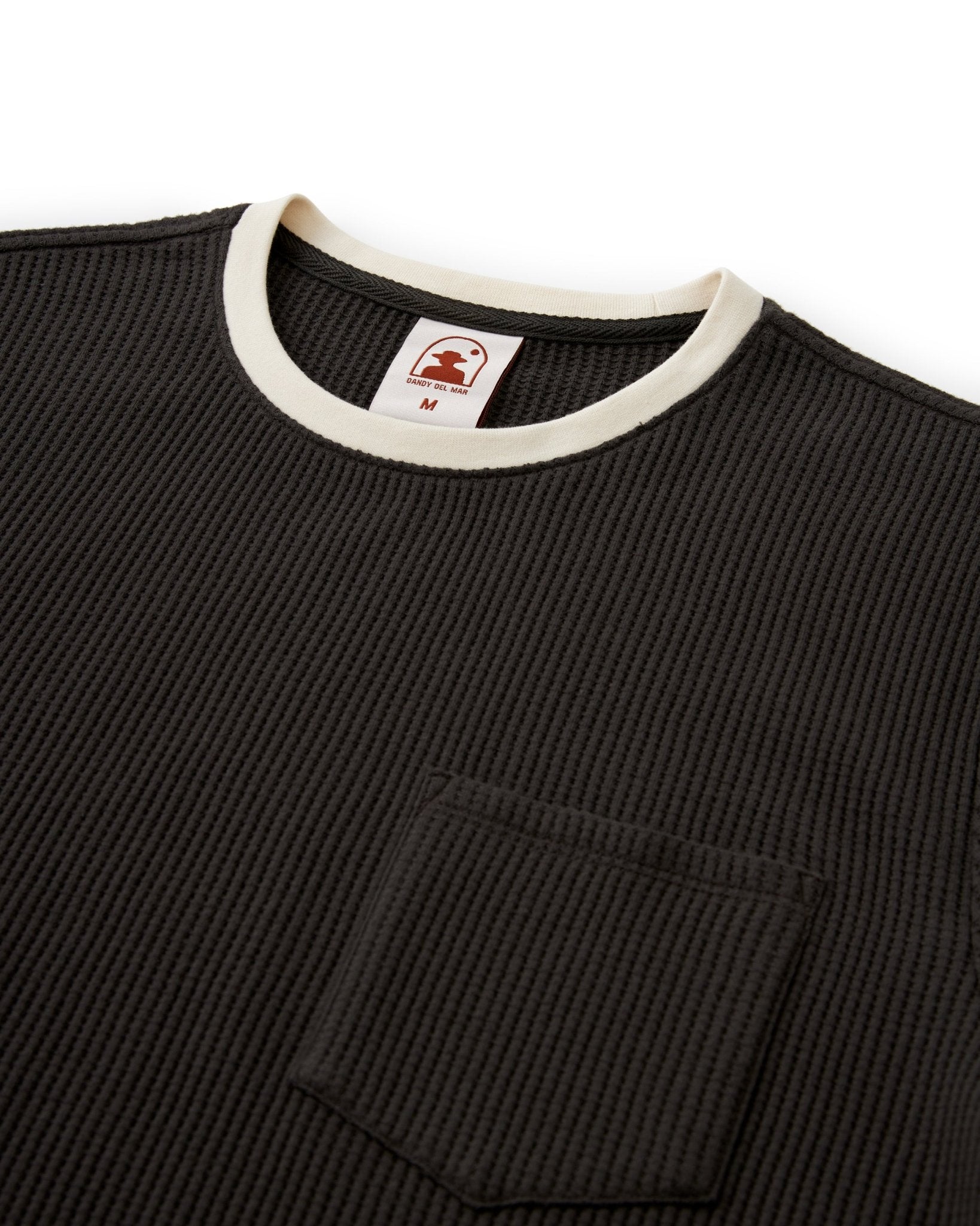 The Cannes Waffle Knit Tee - Albatross – Dandy Del Mar