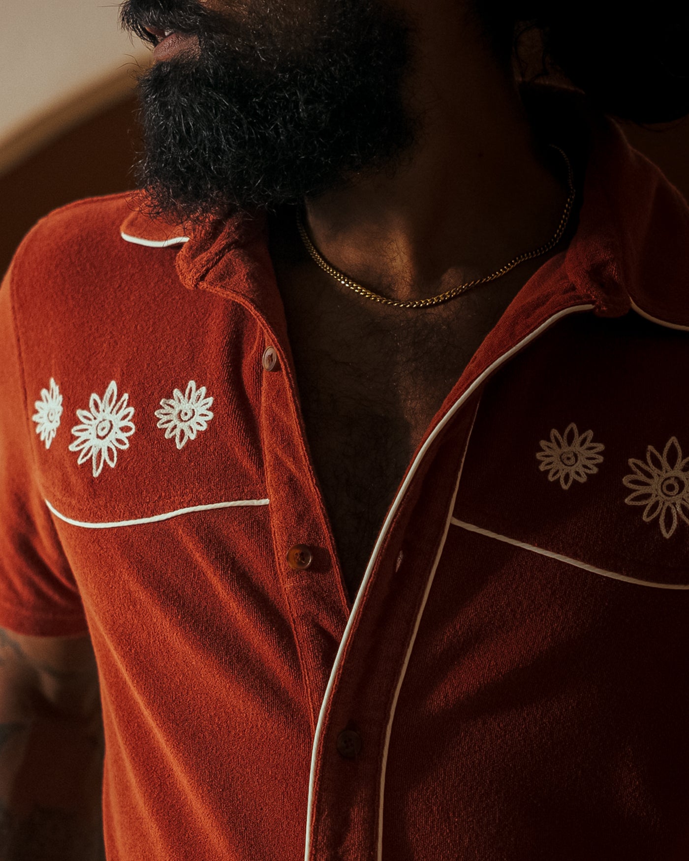 The Gaucho Shirt - Rouge – Dandy Del Mar